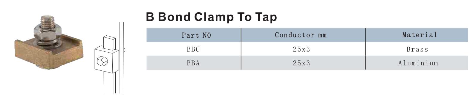 B Bond Clamp To Tap from China manufacturer - Socome, power equipment ...